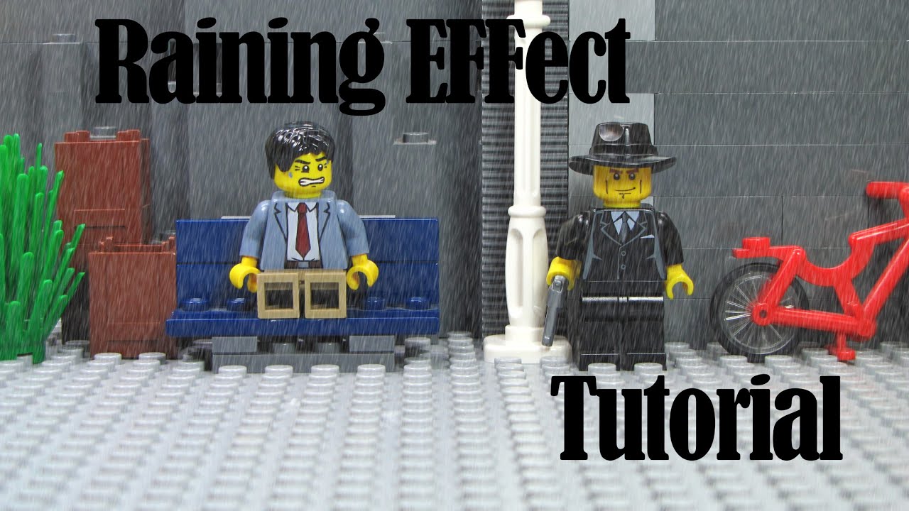 Lego Raining Effect Tutorial (Easy Way) - YouTube