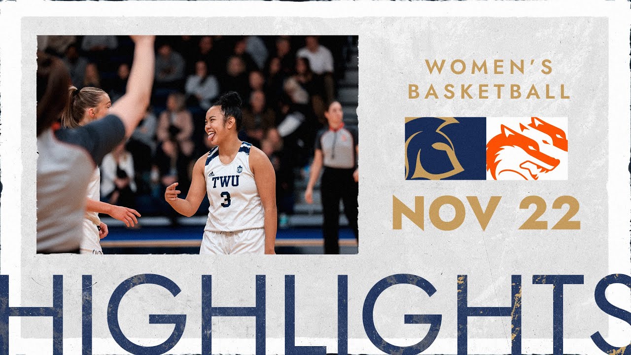 WBB | Trinity Western 57 Thompson Rivers 46 - YouTube