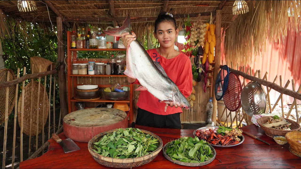 Rural Chef Cook Big Fishes with Delicious Recipes | Yummy Cooking ...