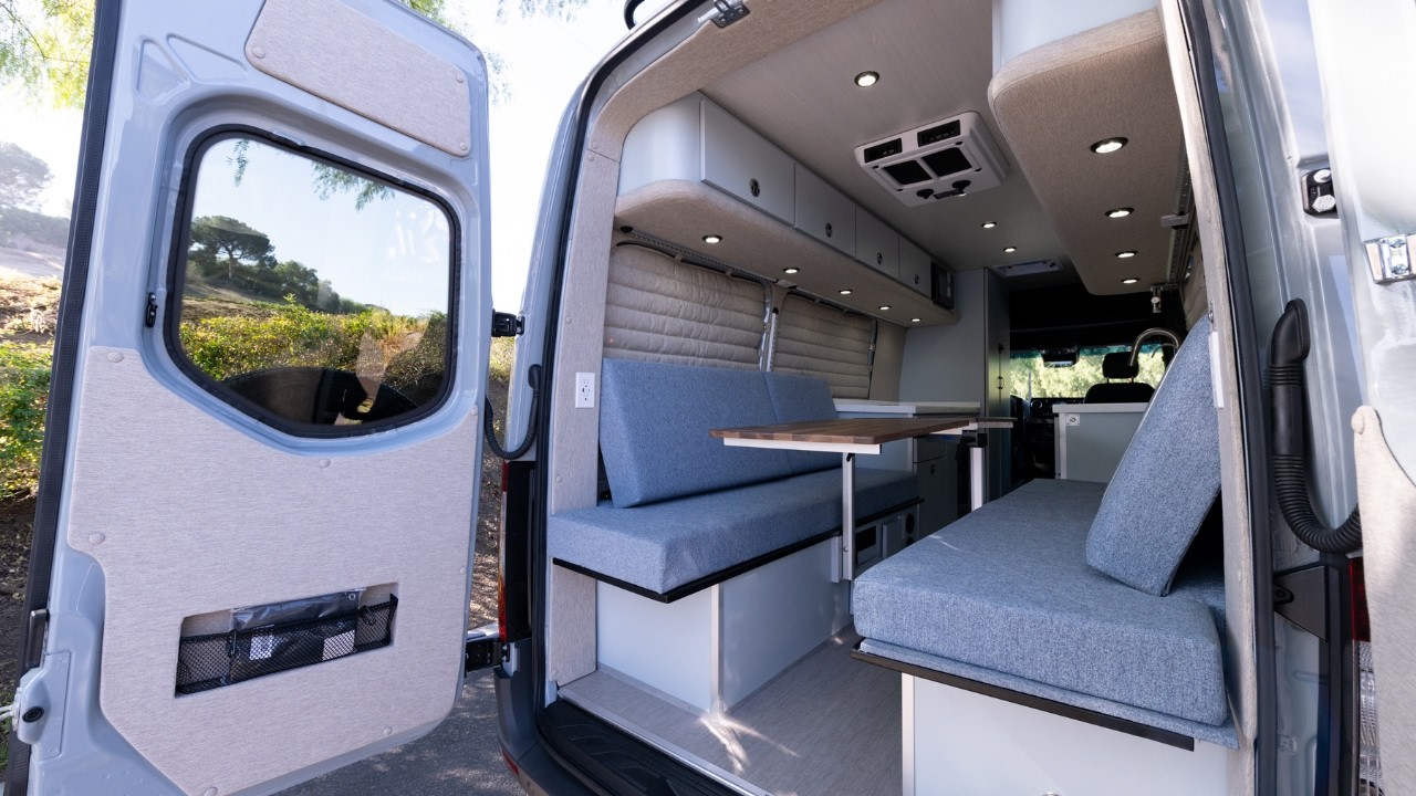 Custom Van Conversion for Full-Time Living - YouTube