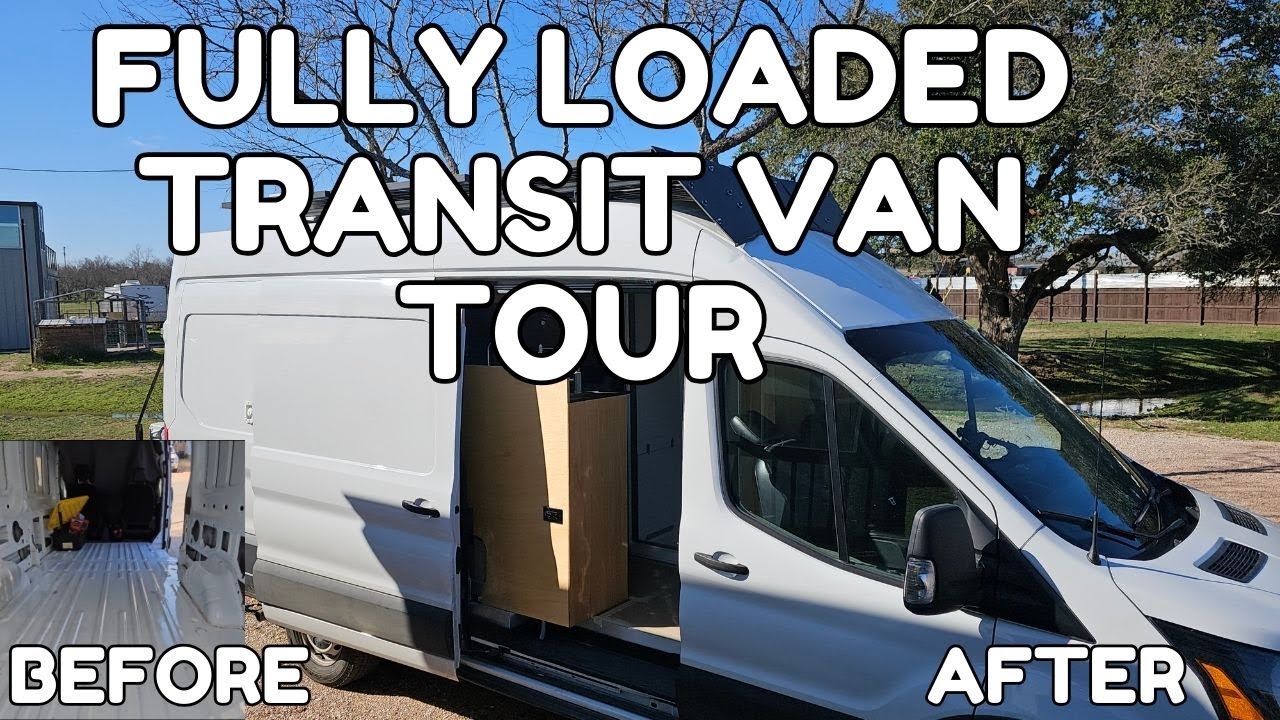 Incredible Ford Transit Van Tour. This DIY Camper Van Conversion Has ...