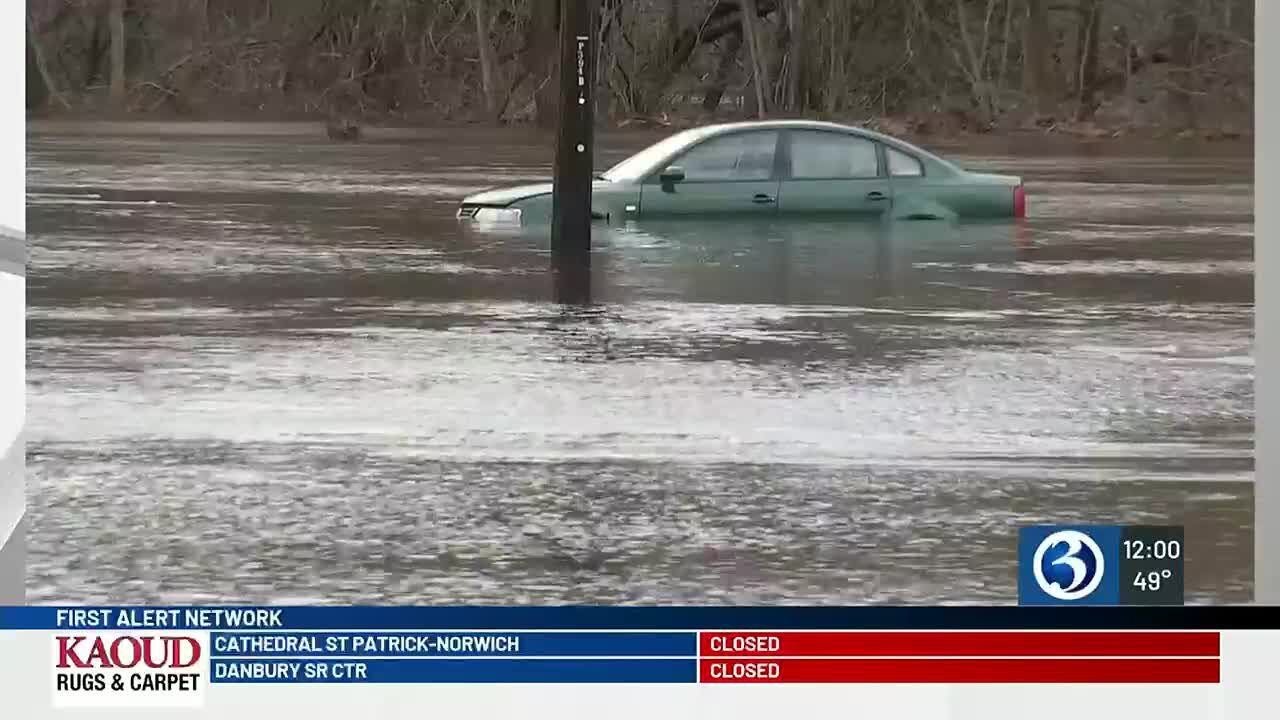 VIDEO: Mandatory evacuations made in Norwich due to partial dam break ...
