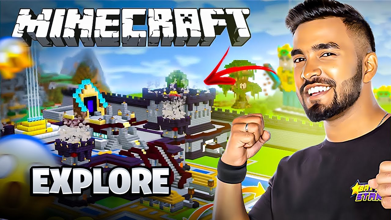 I Explore Techno Gamerz MINECRAFT WORLD @TechnoGamerzOfficial - YouTube