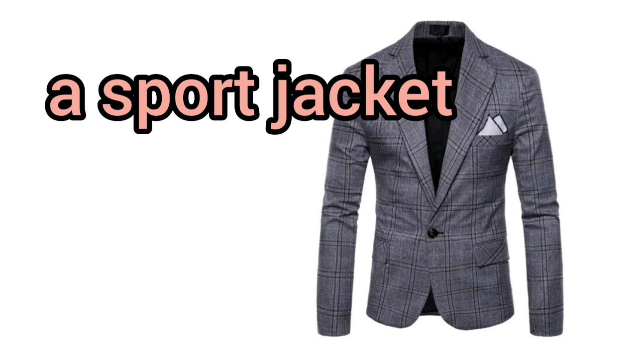 How to Pronounce Sport jacket in American English - YouTube