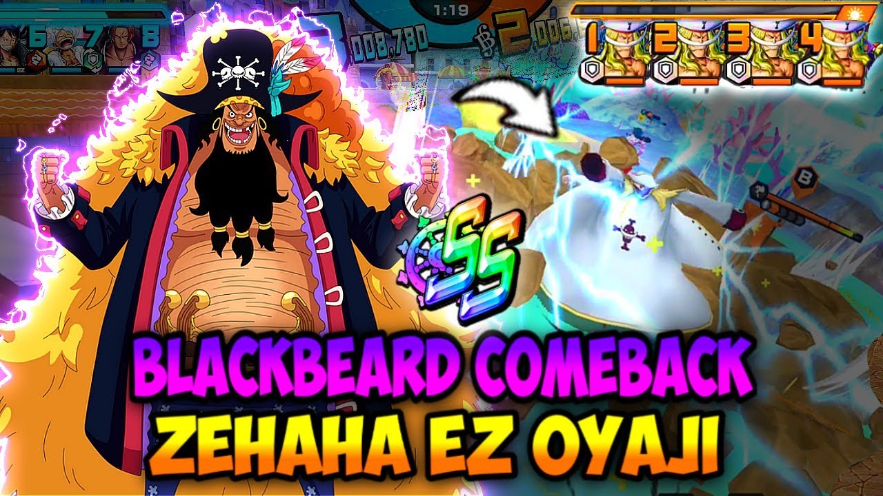 BLACKBEARD BANTAI WHITEBEARD EX !! PECUNDANG MASA LALU ZEHAHA || ONE ...
