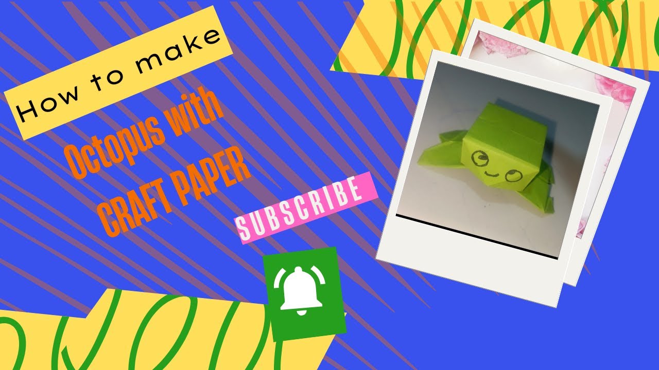 How to make octopus | how to make craft octopus | how to make diy ...