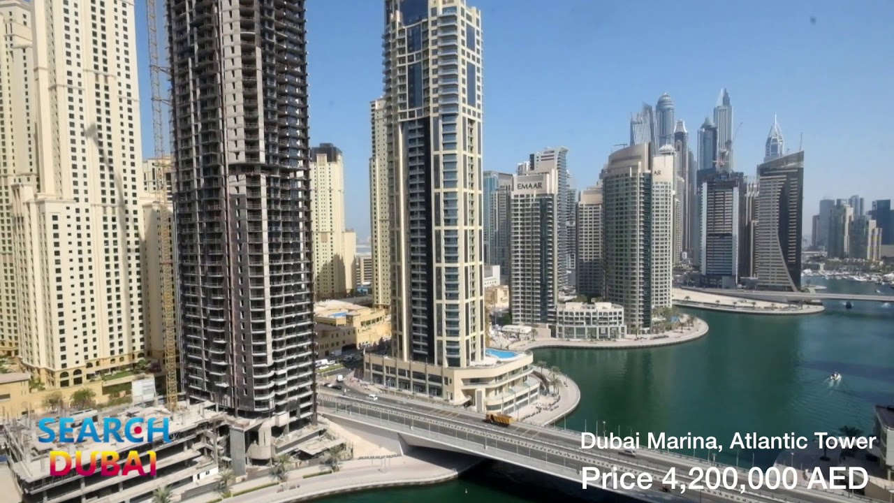 Dubai Marina, Atlantic Tower, Sublime Professionally Upgraded 3BR ...