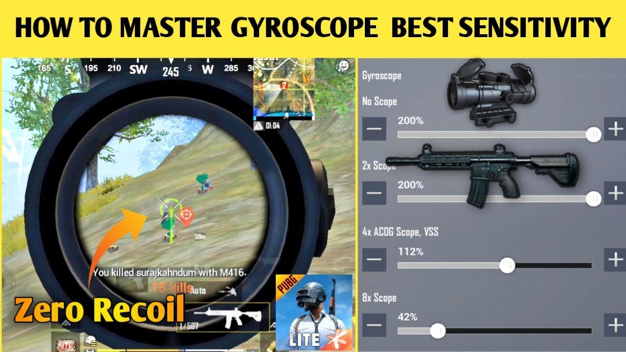 How To Master Gyroscope With HandCam | Best Sensitivity Settings For ...