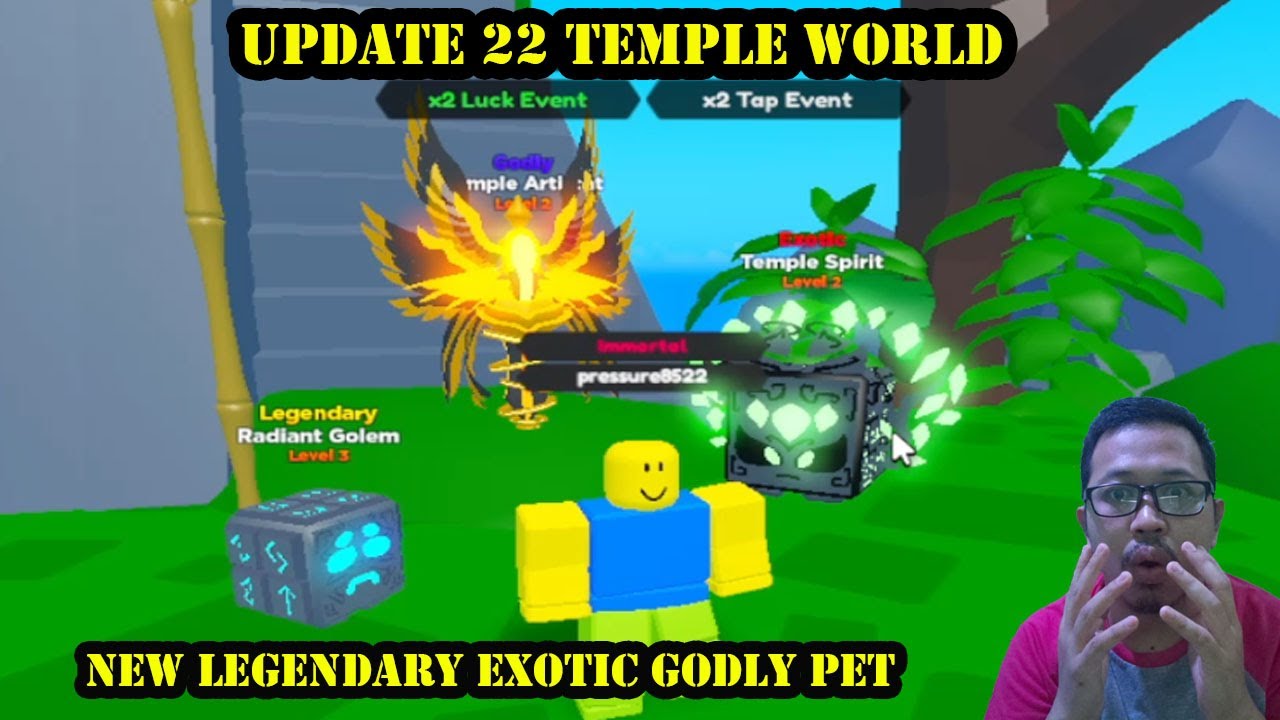 UPDATE 22 TEMPLE WORLD NEW LEADERBOARD - LEGENDARY EXOTIC GODLY PET ...