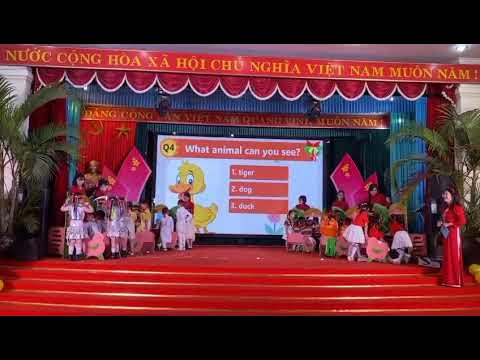 Game "Ring the Golden Bell" Contest "Preschoolers Get to Know English ...