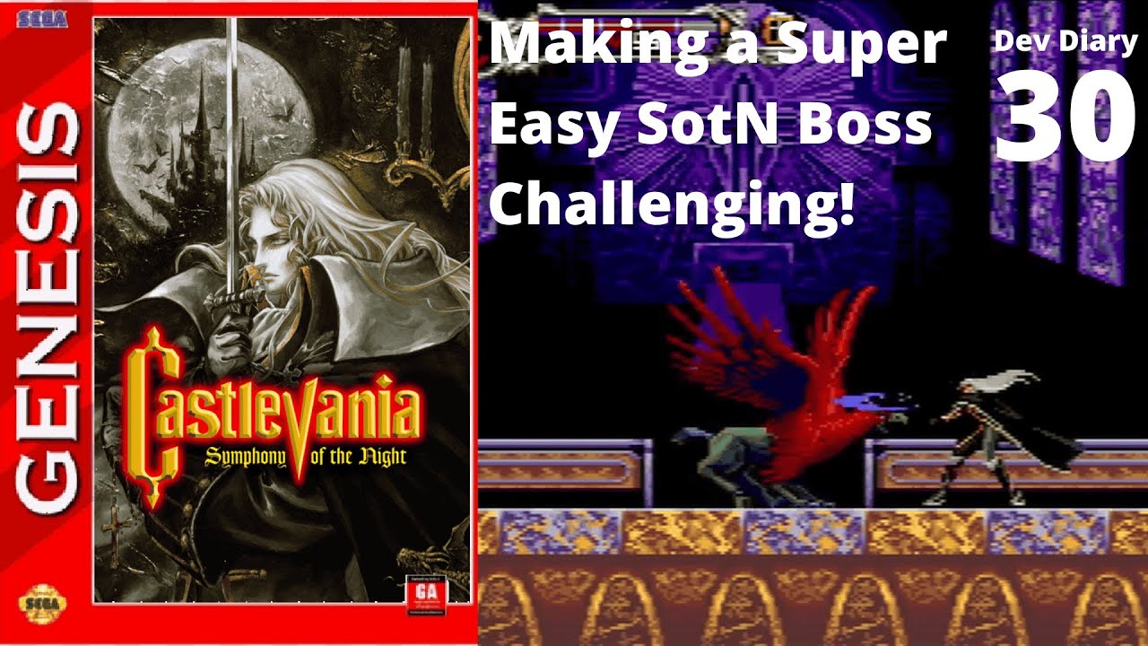 Remaking One of the Easiest SotN Bosses - Castlevania: SotN for Mega ...