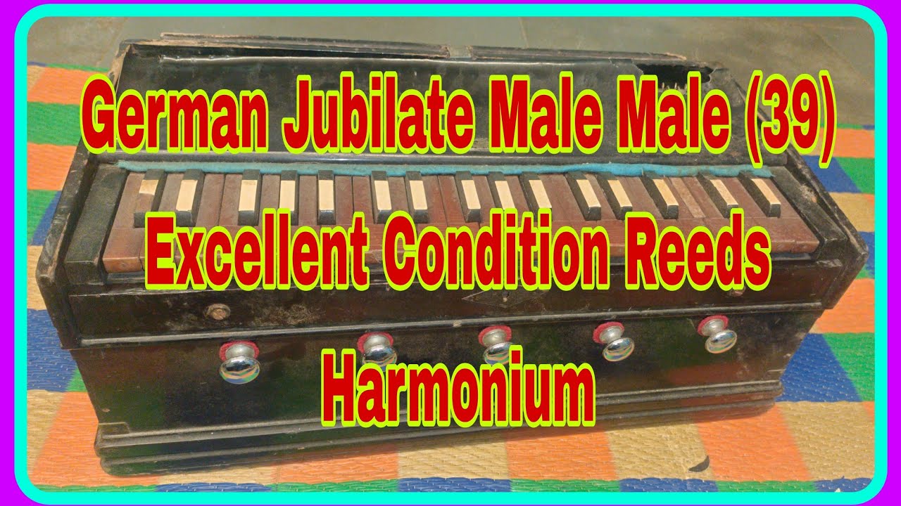 German Jubilate Harmonium । For Sale (9527787145)। Male Male 39+39 ...