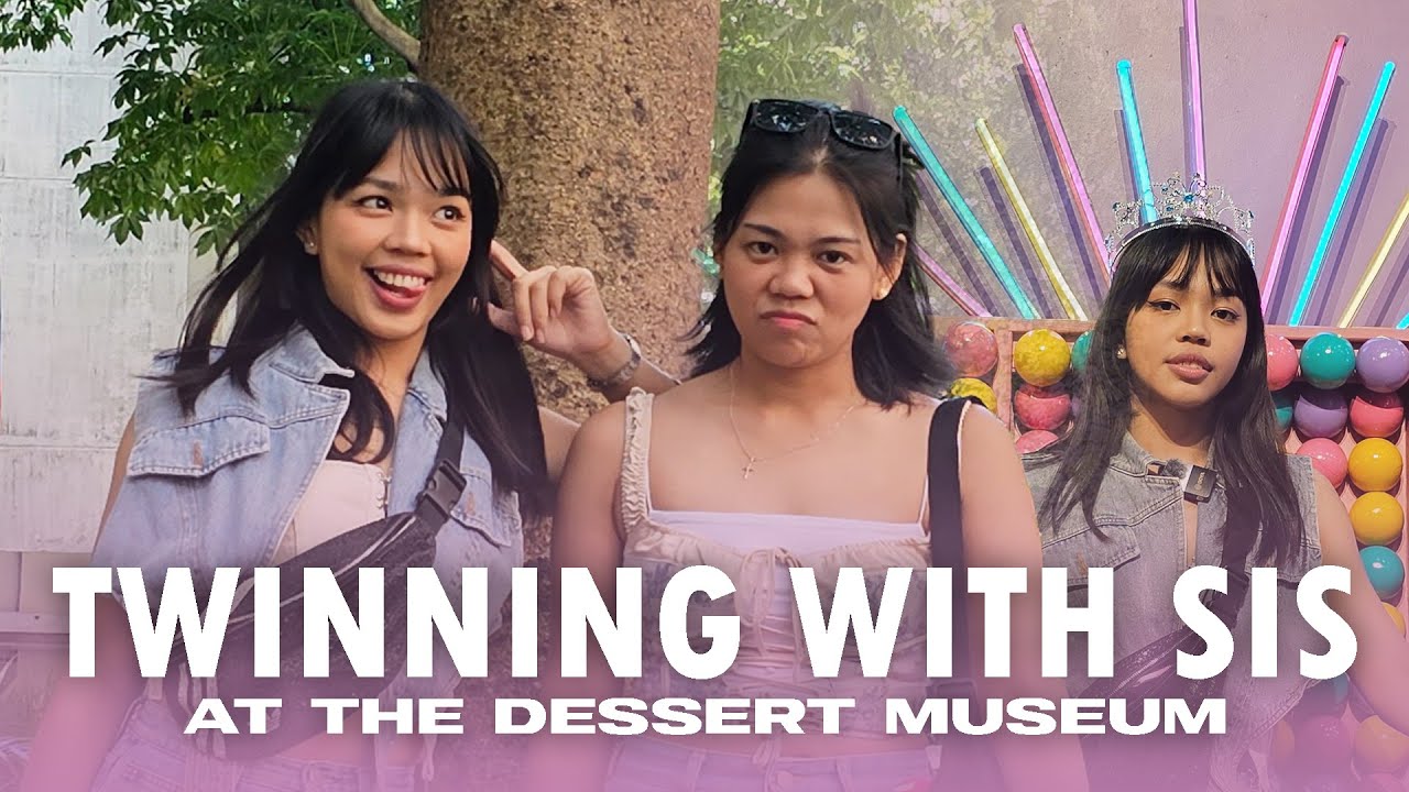 Styling my sister as Innah Bee for a day | Manila Vacation | Dessert ...
