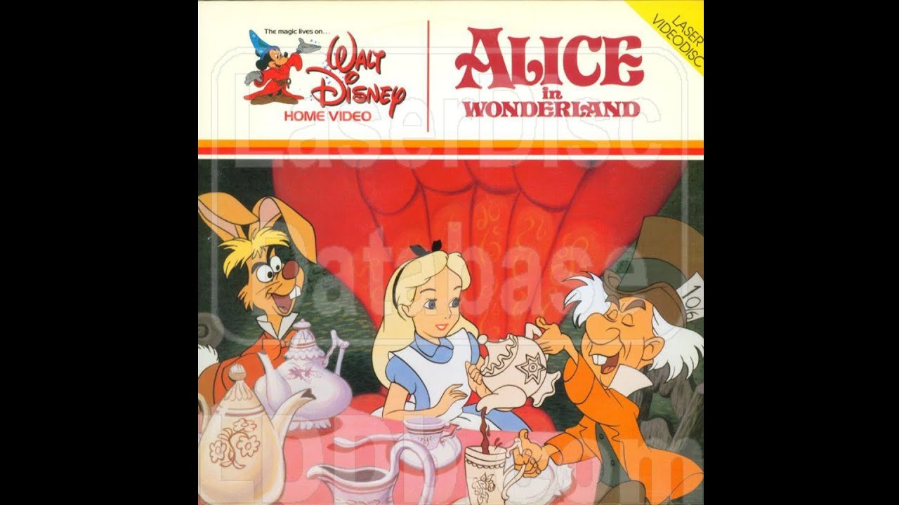Opening to Alice in Wonderland 1982 Laserdisc - YouTube