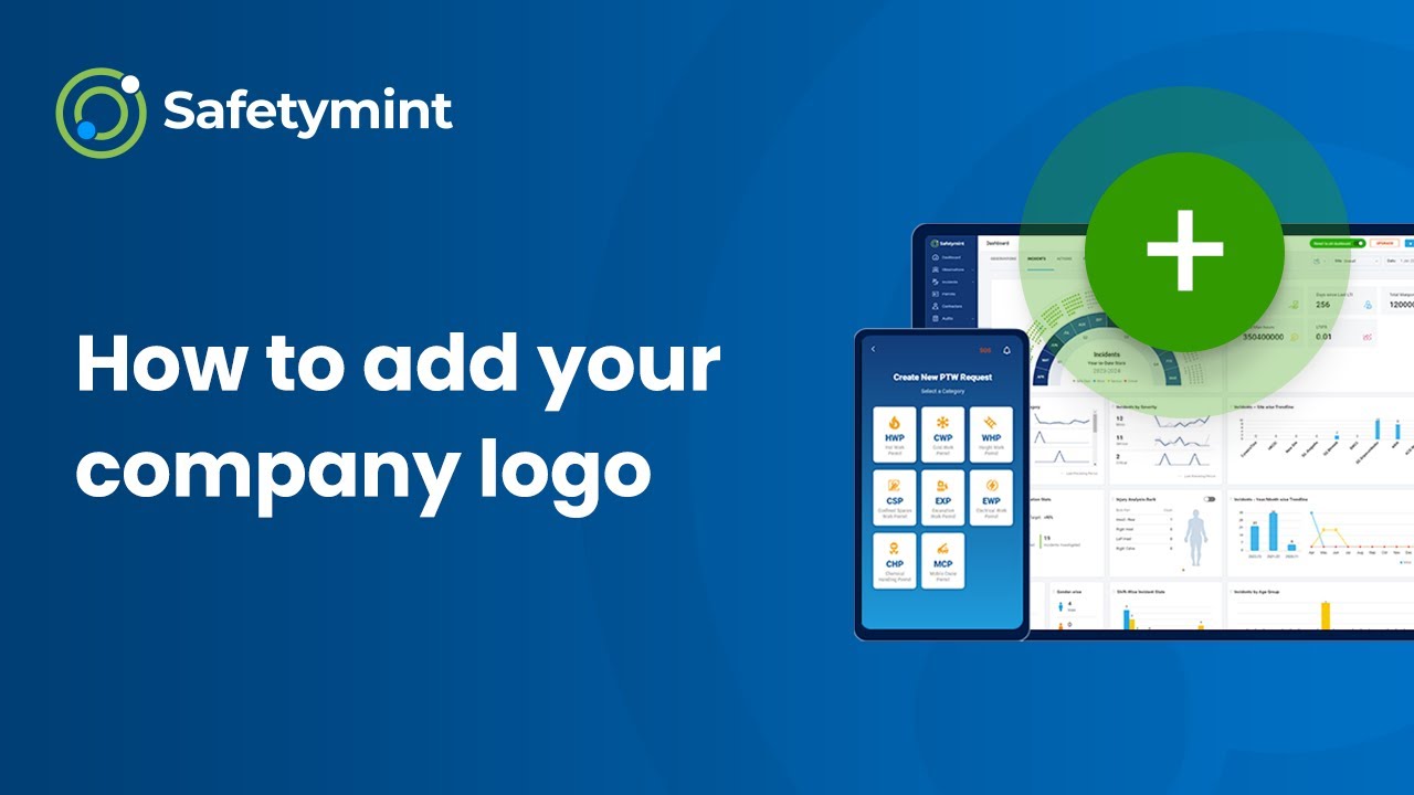 How to add your company logo on your Safetymint account - YouTube