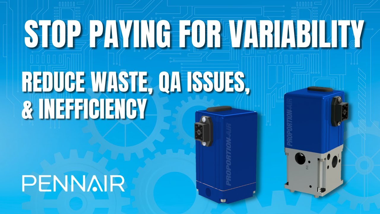 Cut Hidden Costs of Imprecision with Proportion-Air Regulators - YouTube