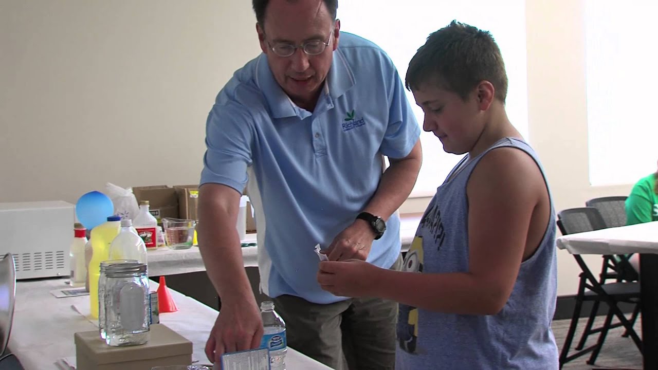 Experiment: CO2 and our environment - exploring global warming - YouTube