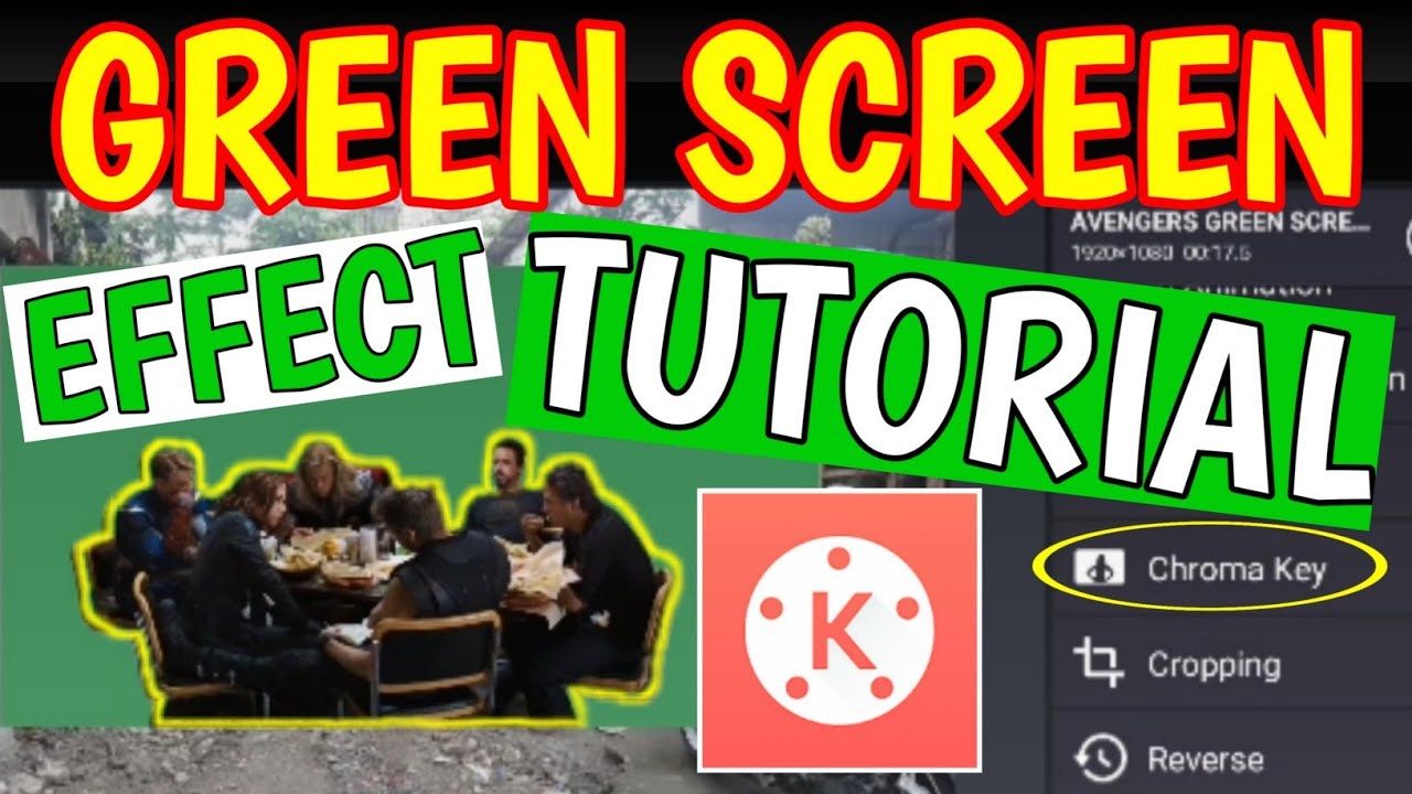 GREEN SCREEN EFFECT USING CHROMA KEY - YouTube
