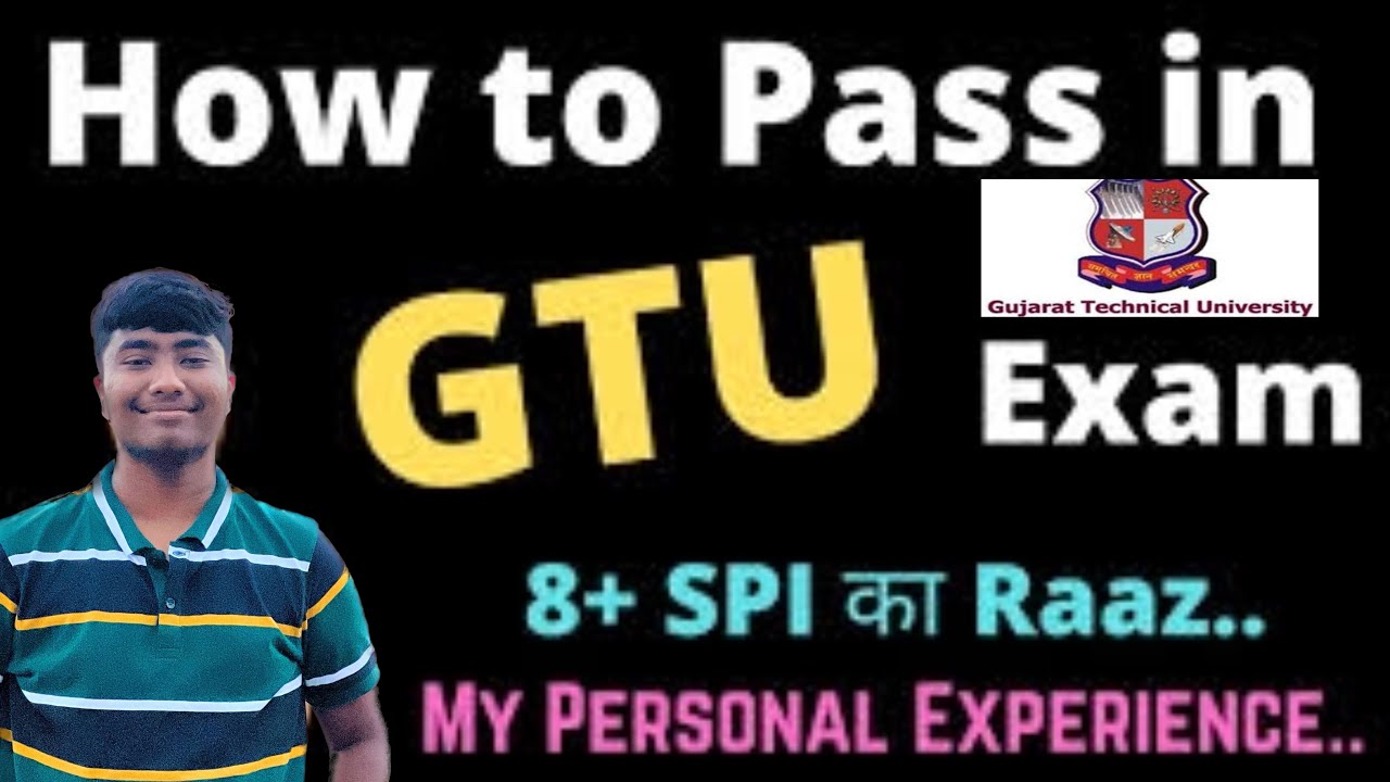 How to pass in GTU💯😲|| Trick to study for GTU exams 😎🤞🏻 - YouTube