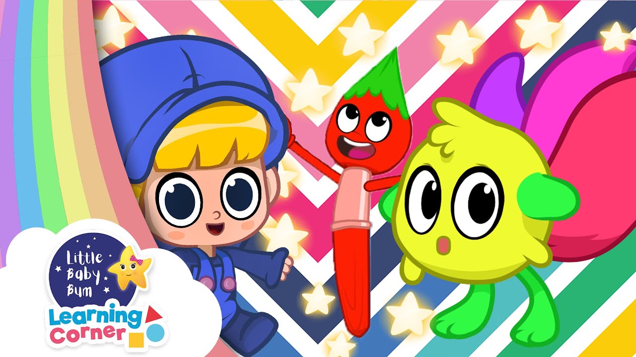 Learn To Paint & Colour with Morphle The Paintbrush | Learning Videos ...