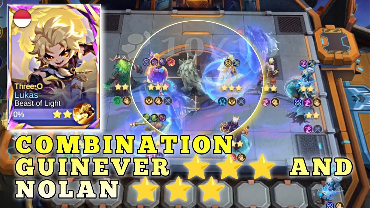OVERPOWERED GUINEVERE ⭐⭐⭐ and NOLAN ⭐⭐⭐ - BEST SYNERGY COMBO 6 BRUISER ...