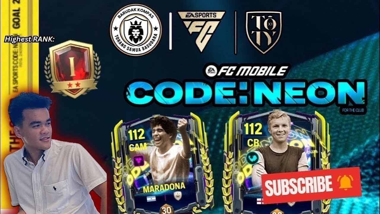 SEASON BARU EA FC MOBILE 25 (CODE: NEON) - YouTube
