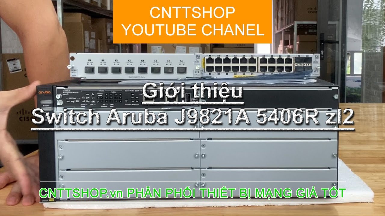 Giới thiệu core switch Aruba J9821A | Aruba 5400R ZL2 Series Switch ...