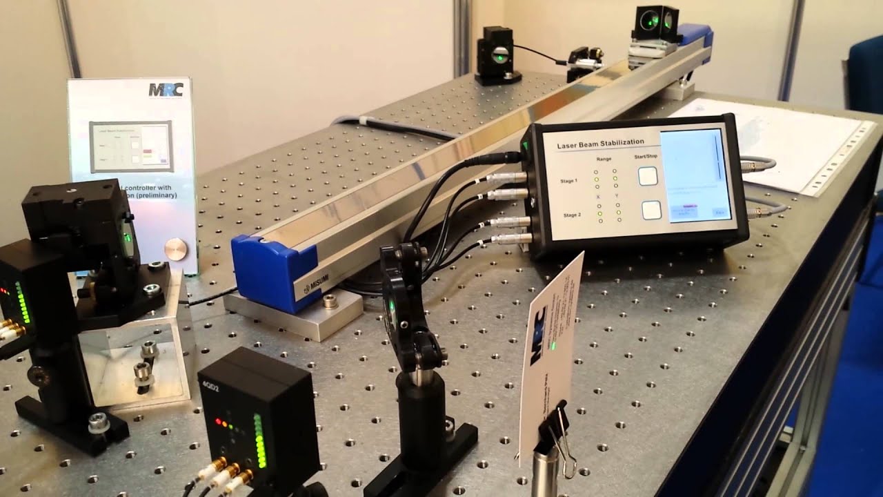 MRC - laser beam stabilization: slide - YouTube