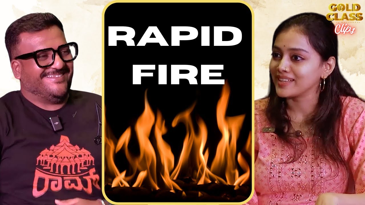 Rapid Fire Round | Shivasriskandaprasad | GOLD CLASS CLIPS | RJ ...