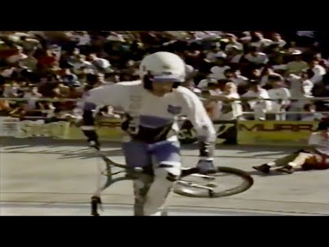 DENNIS McCOY 'Flatland Run' Socko BMX Freestyle Champs 1987 - YouTube