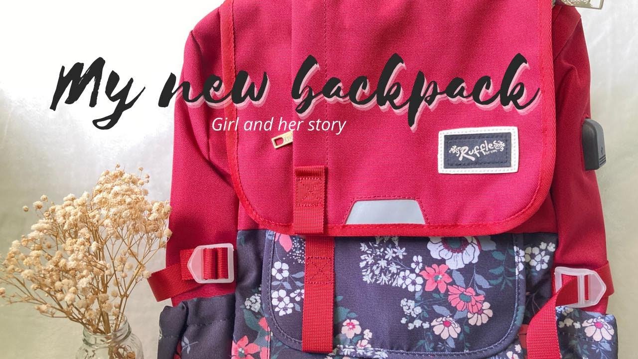 New backpack🎒 RUFFLES bag review | Is it worth the money? - YouTube