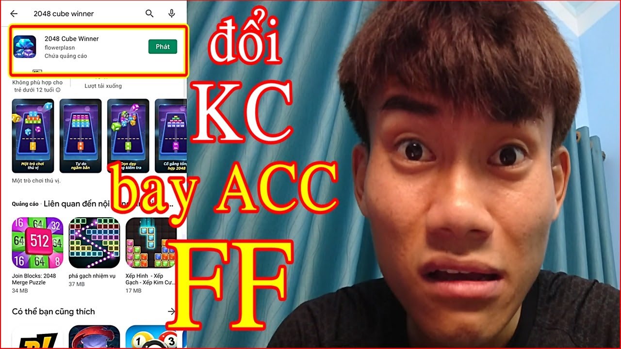 App 2048 Cube Winner Đổi KC Free Fire Mới Nhất | Kiếm Tiền Online 2021 ...