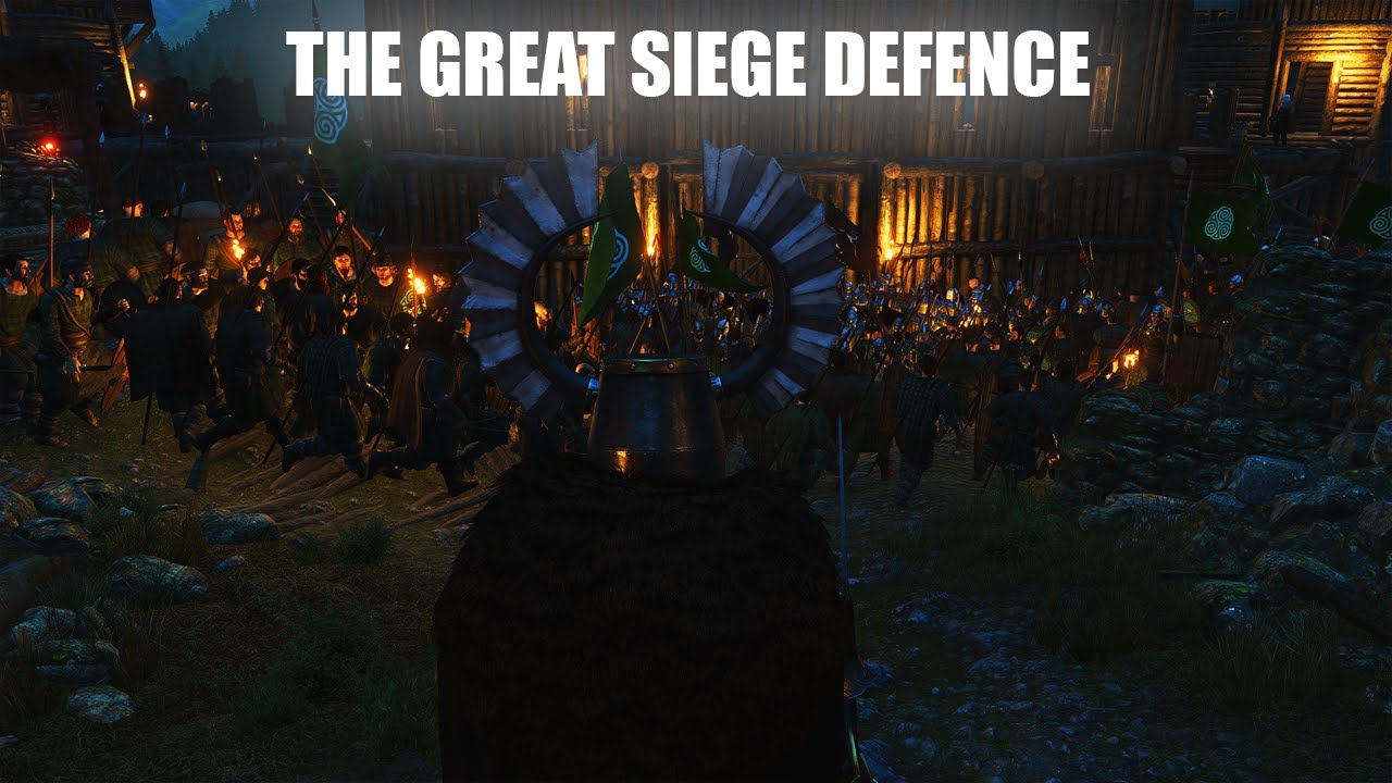 THE MOST EPIC NIGHT SIEGE DEFENCE - Mount & Blade II Bannerlord - YouTube