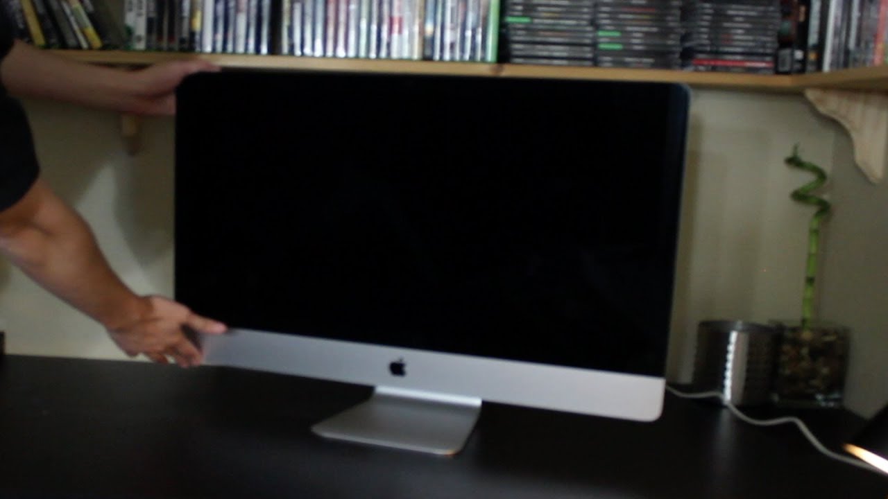Apple iMac 27" Late 2012 Unboxing - YouTube