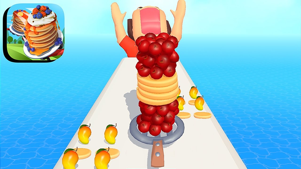 Pancake Run - All Levels Gameplay Android,ios (Levels 466-468) - YouTube