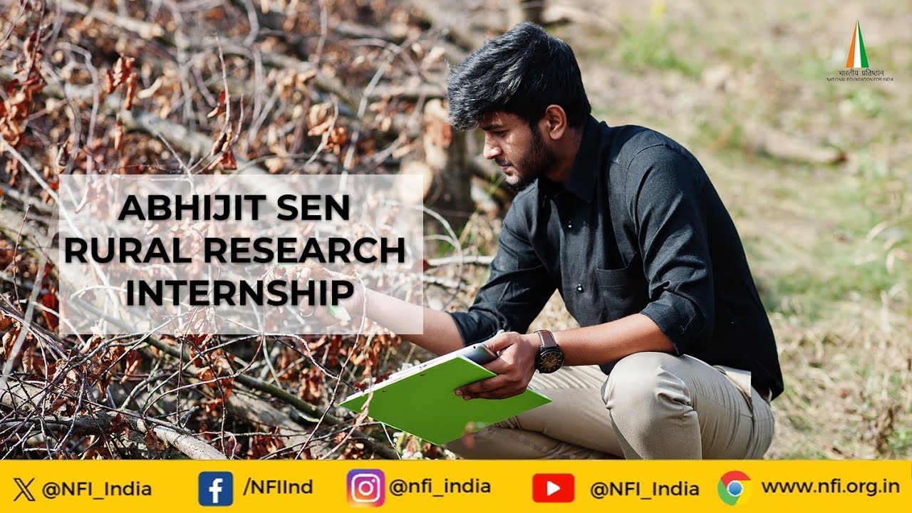 Abhijit Sen Rural Internship : 50 Days That Will Transform How You Understand Bharat - YouTube