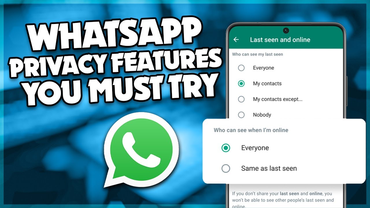 WhatsApp Privacy features you must try | PIN TECH | - YouTube