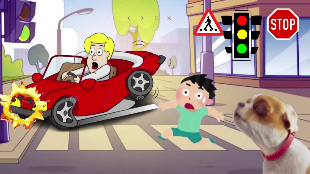 Road Safety for kids/Traffic Rules for kids/Kids Educational videos ...