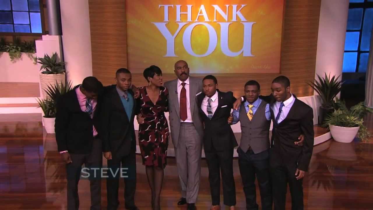 Steve Harvey's Emotional Thank You! - YouTube