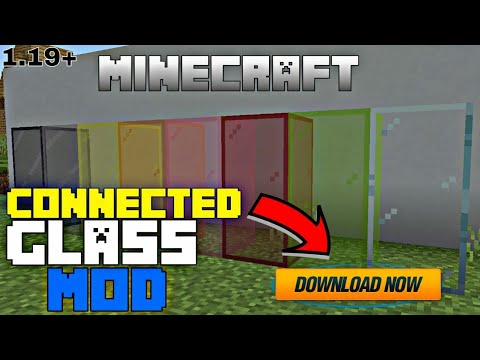 Minecraft Pe Connected Glass Mod Download 1.19 / Connected Glass Mod ...