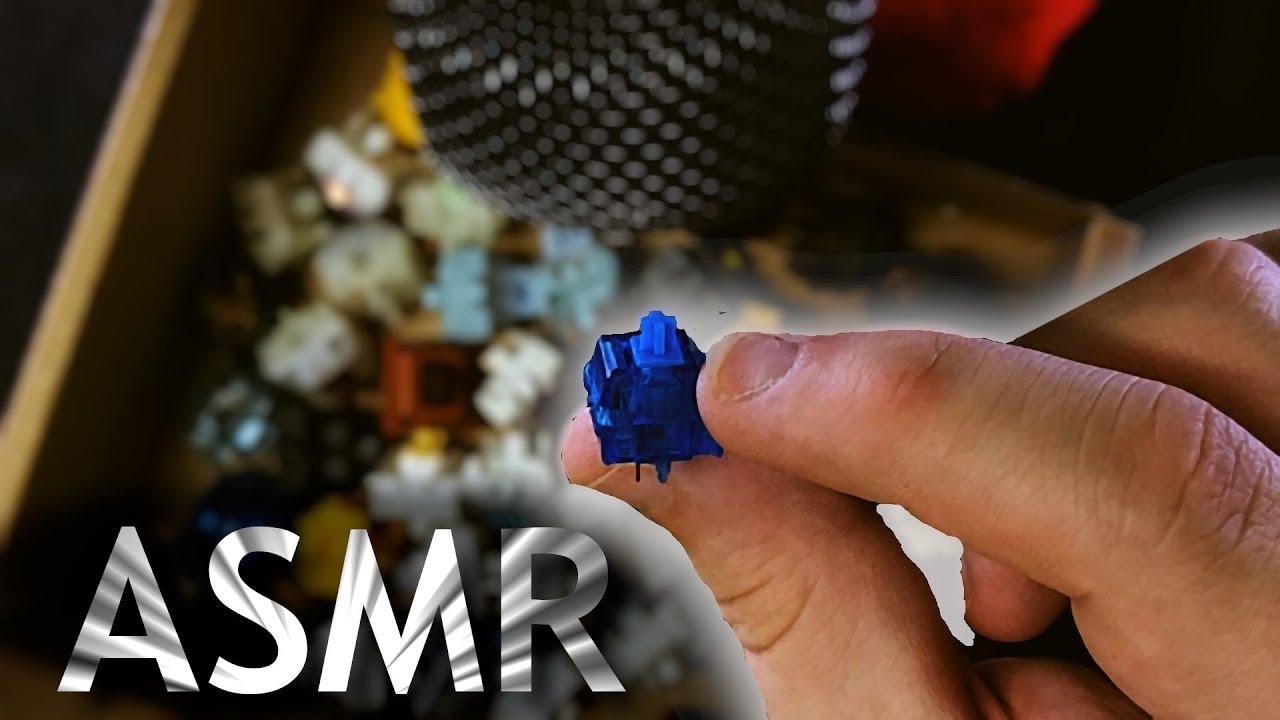 Mechanical Keyboard Switches ASMR!🔊 Clicks & Clacks - YouTube