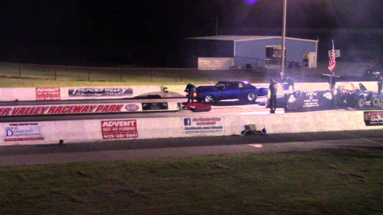 Streetoutlaws Doc Street Beast explosion 10-2-15 - YouTube