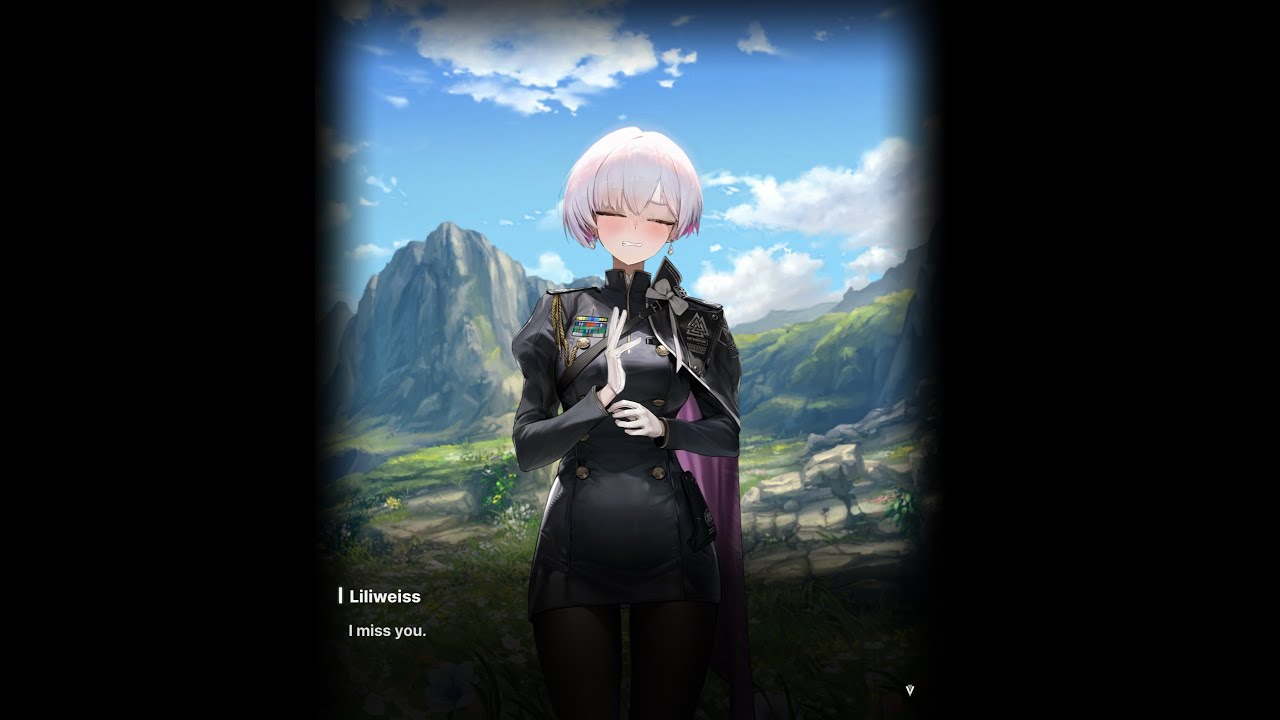 NIKKE: Liliweiss Mentions The 1st Grimm Model - YouTube