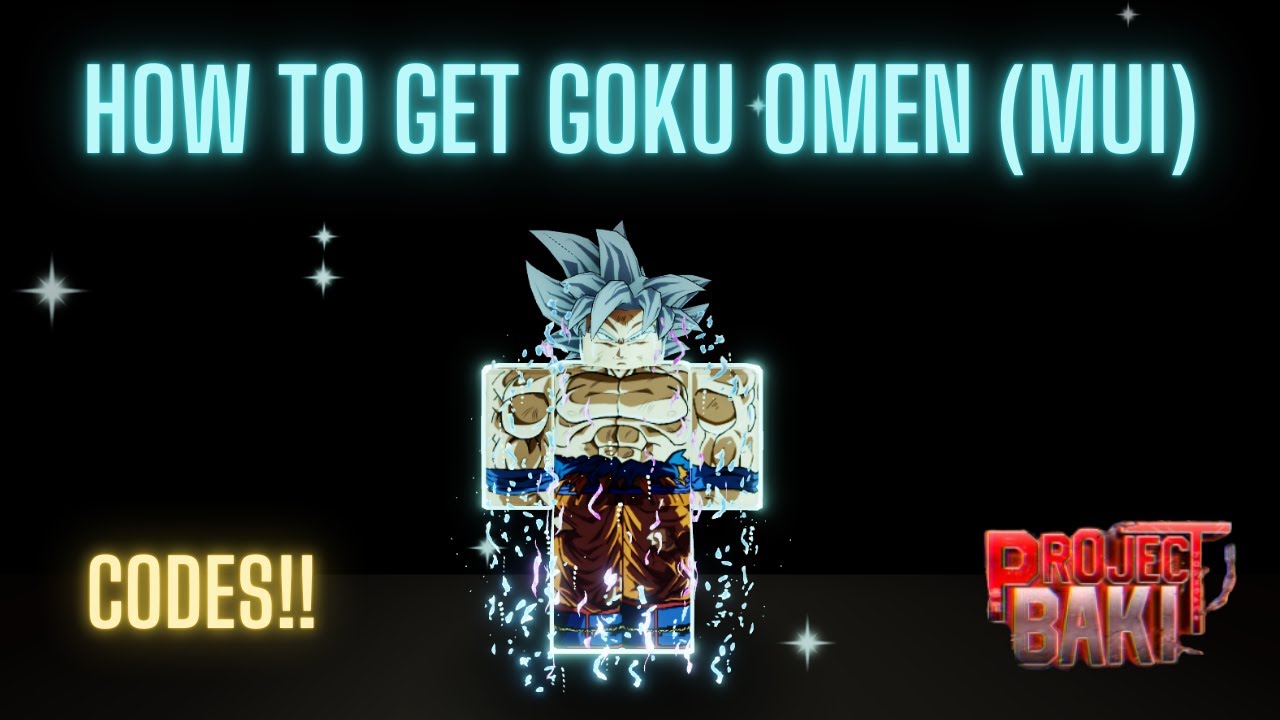 GOKU MUI STYLE SHOWCASE + GUIDE | PROJECT BAKI 3 | UNLOCK THE ULTIMATE POWER | CODES!! - YouTube