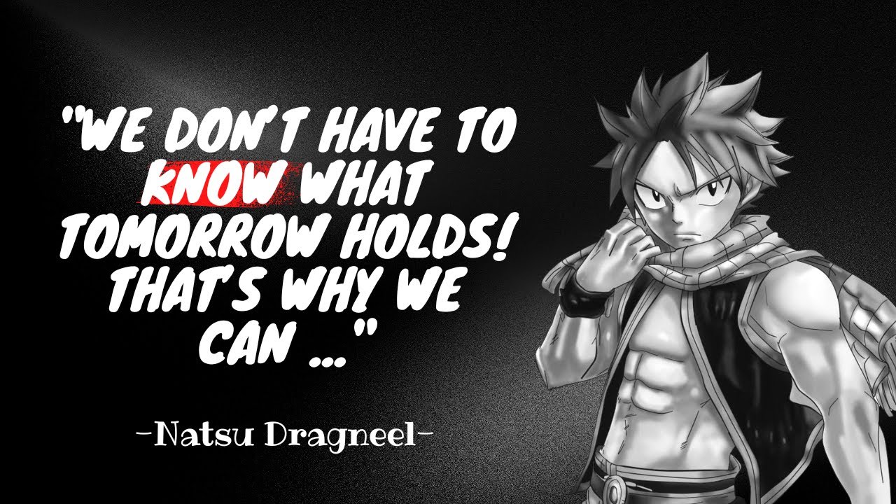 Natsu Love Quotes Twin Dragons (Souryuu) | Fairy tail dragon slayer ...