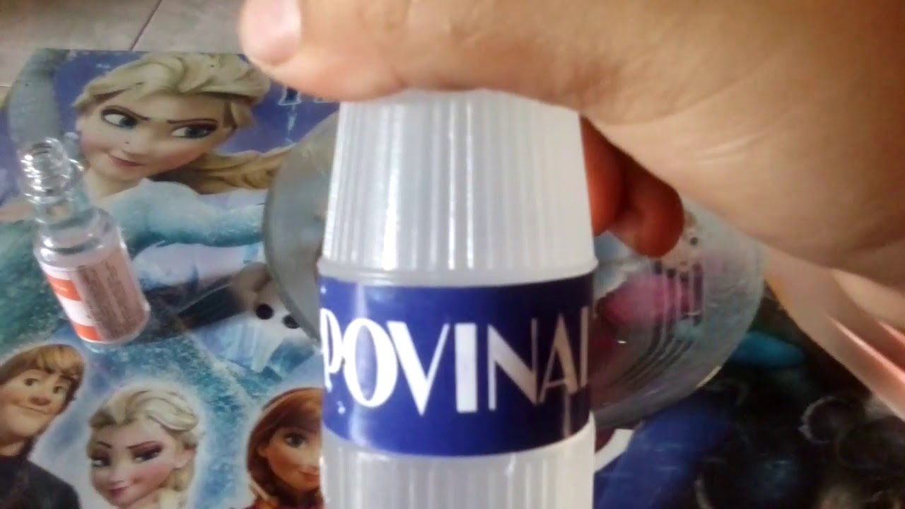Cara membuat slime menggunakan sirup indra - YouTube