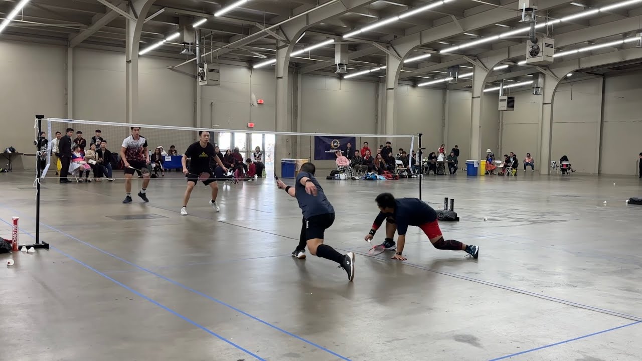 FHNY 2024 | Badminton MD Finals | Thavy & Junior v Jerry & Ritchie | 12 ...