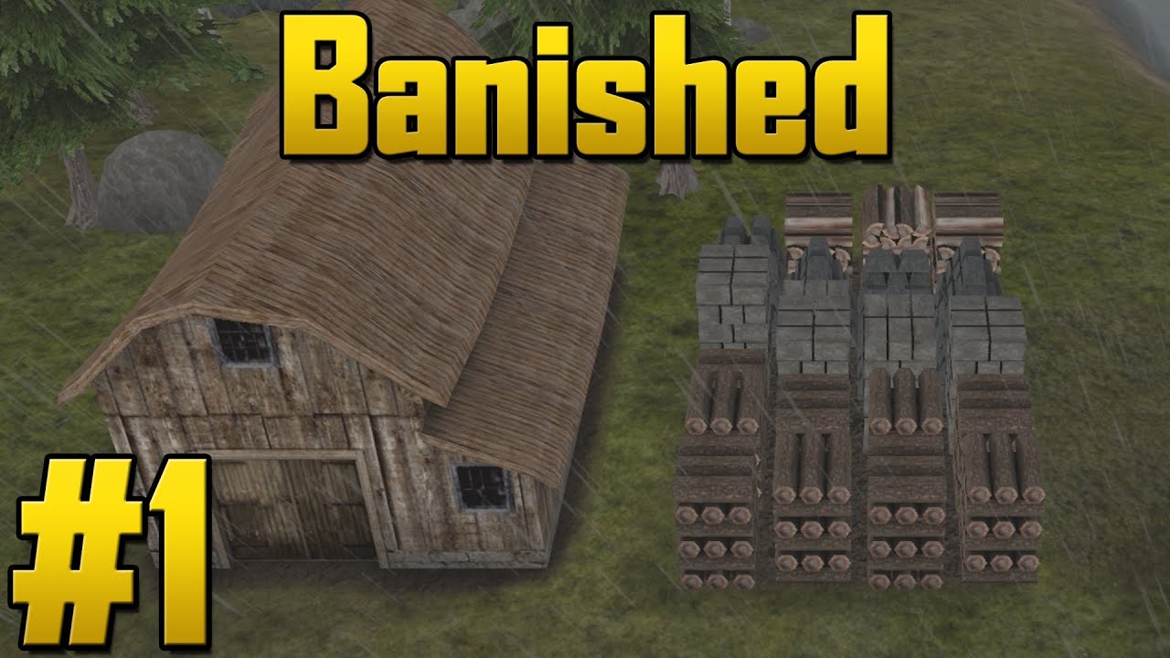 Banished - Episode 1 - Getting Started! (Village Survival Simulator ...