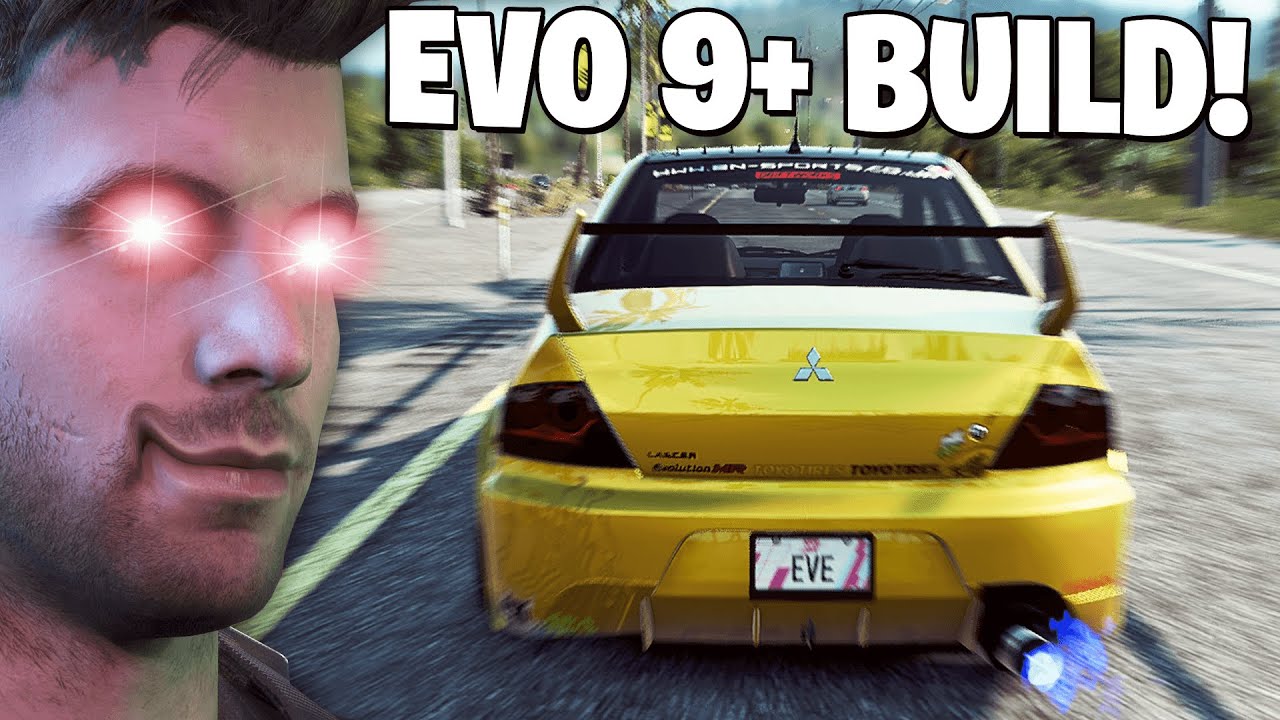 Need for Speed Heat+ I FASTEST EVO 9 RACE BUILD! - YouTube