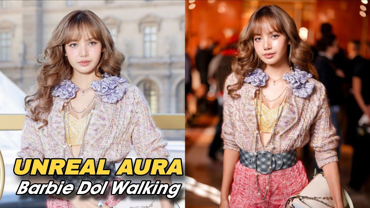Lisa BLACKPINK Stuns Paris Fashion Week 2025 | “The Walking Barbie Doll ...